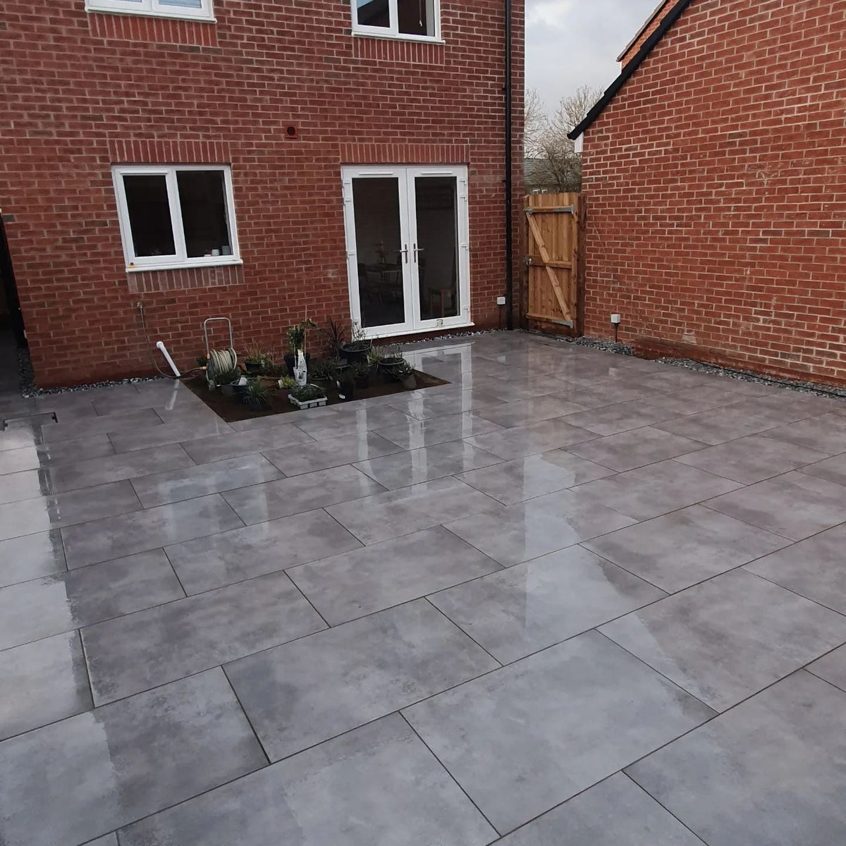 Dusk Grey 600x900x20mm Porcelain Tiles – Greener Landscapes