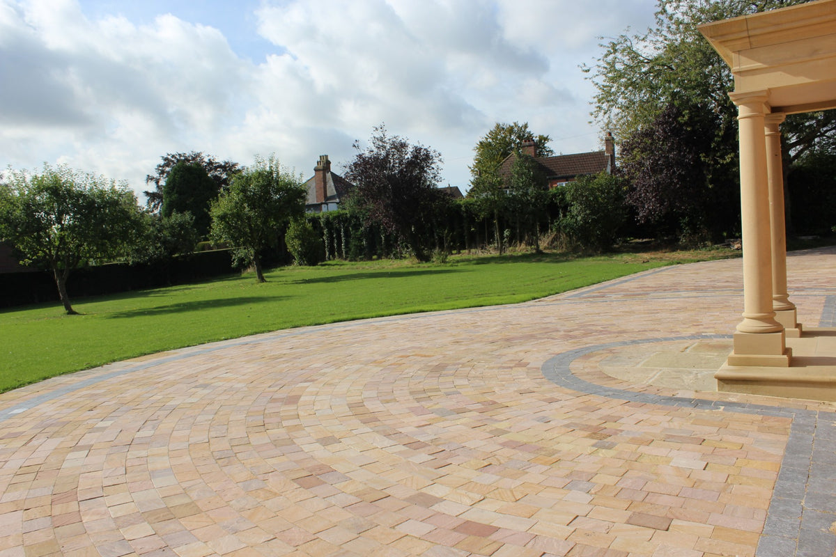 Natural Stone Block Paver - Orchard – Greener Landscapes